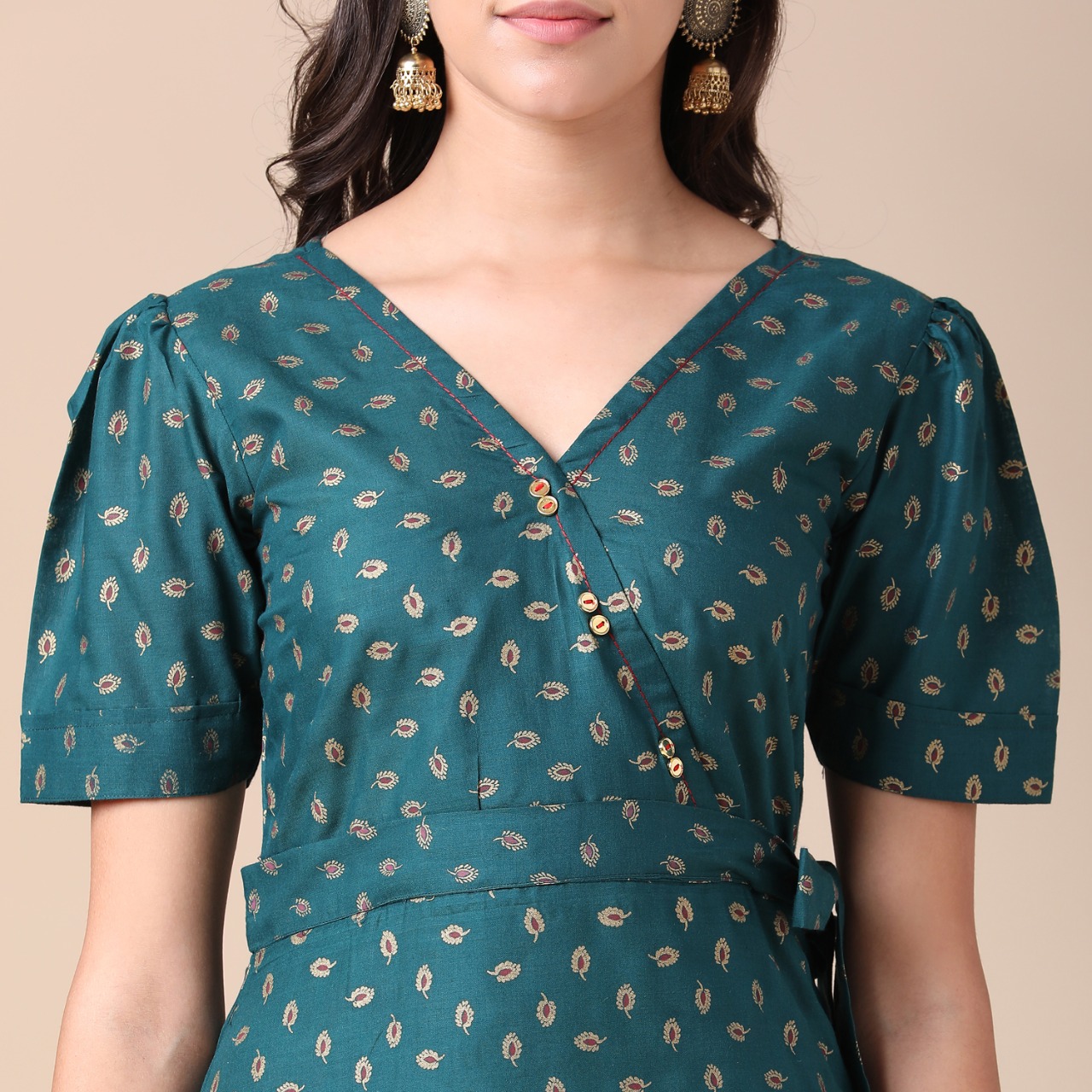 Blue Color Poly Cotton Western Wear Collection